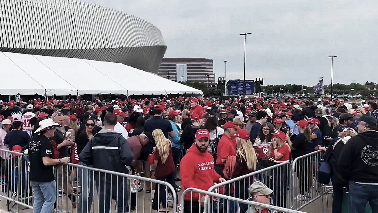 Claim: Explosive Device Found In Car Outside Trump Rally - modernity